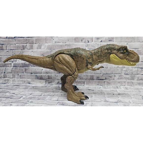 Mattel | Toys | Jurassic World Tyrannosaurus Camp Cretaceous Stomp N ...